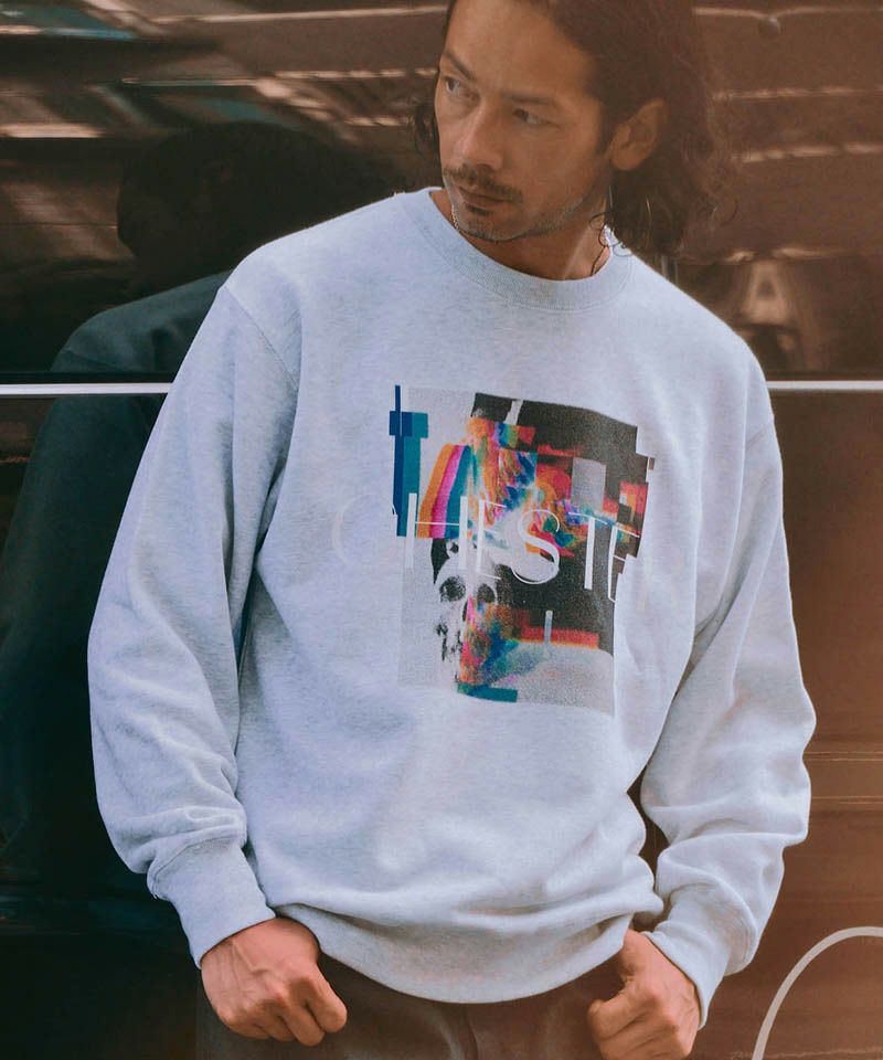 【Chester(チェスター)】【予約販売3月上旬～中旬入荷】 プリント クルーネックスウェット -Liam-(90006) | CAMBIO ...